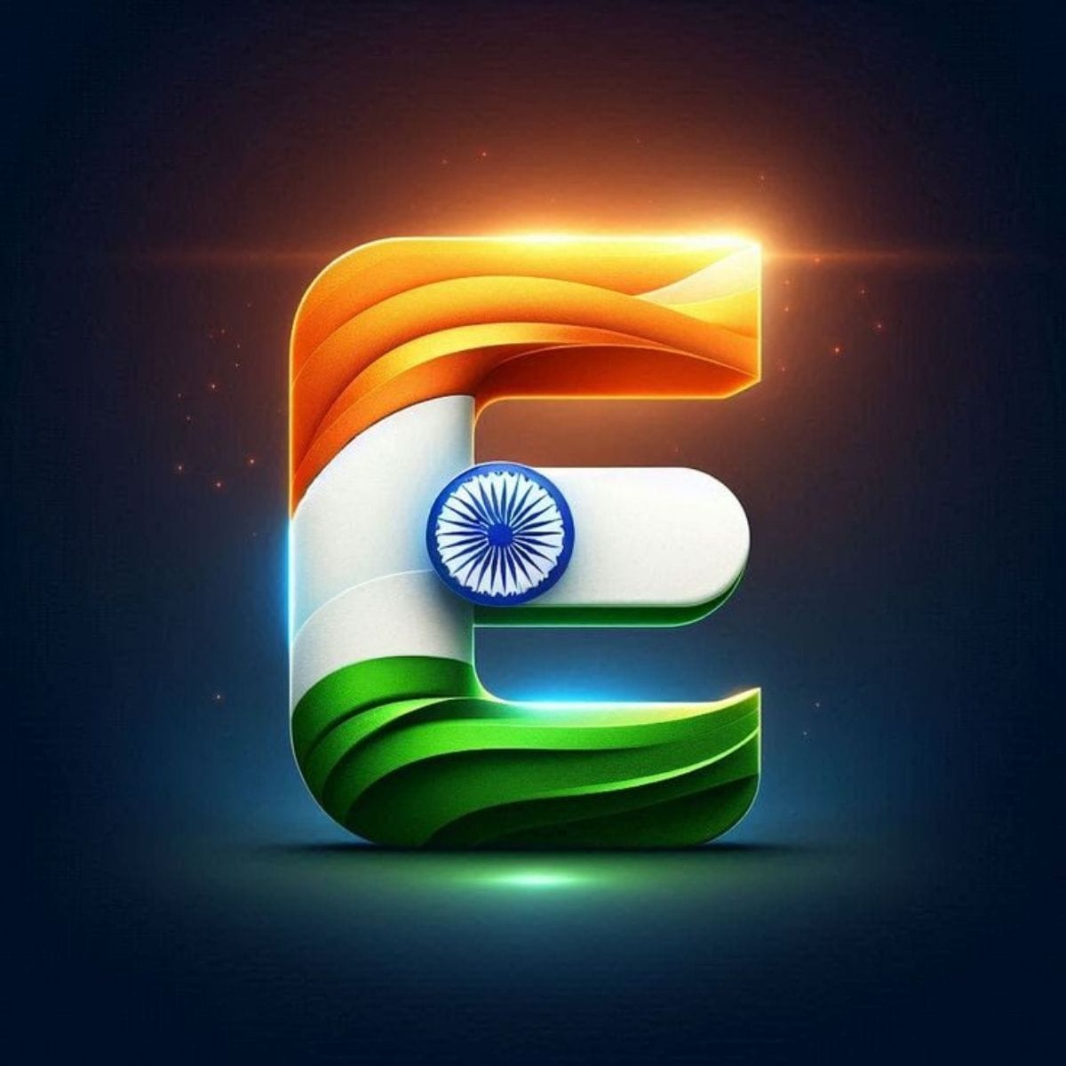 A to Z Indian Flag Alphabet - Republic Day Special Free Download