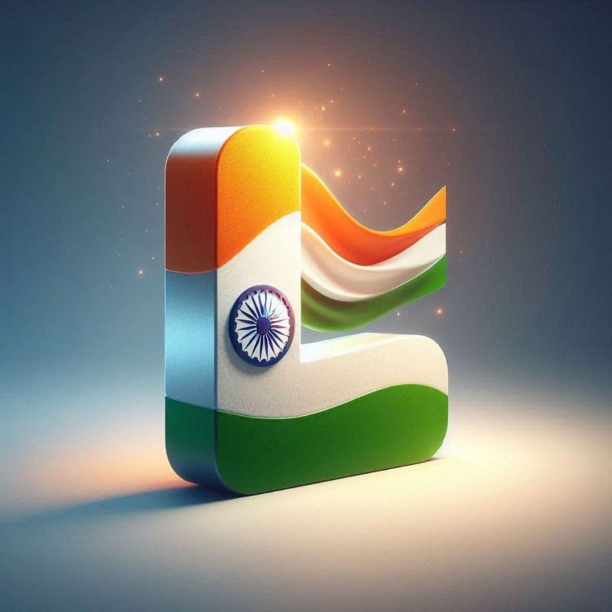 A to Z Indian Flag Alphabet - Republic Day Special Free Download